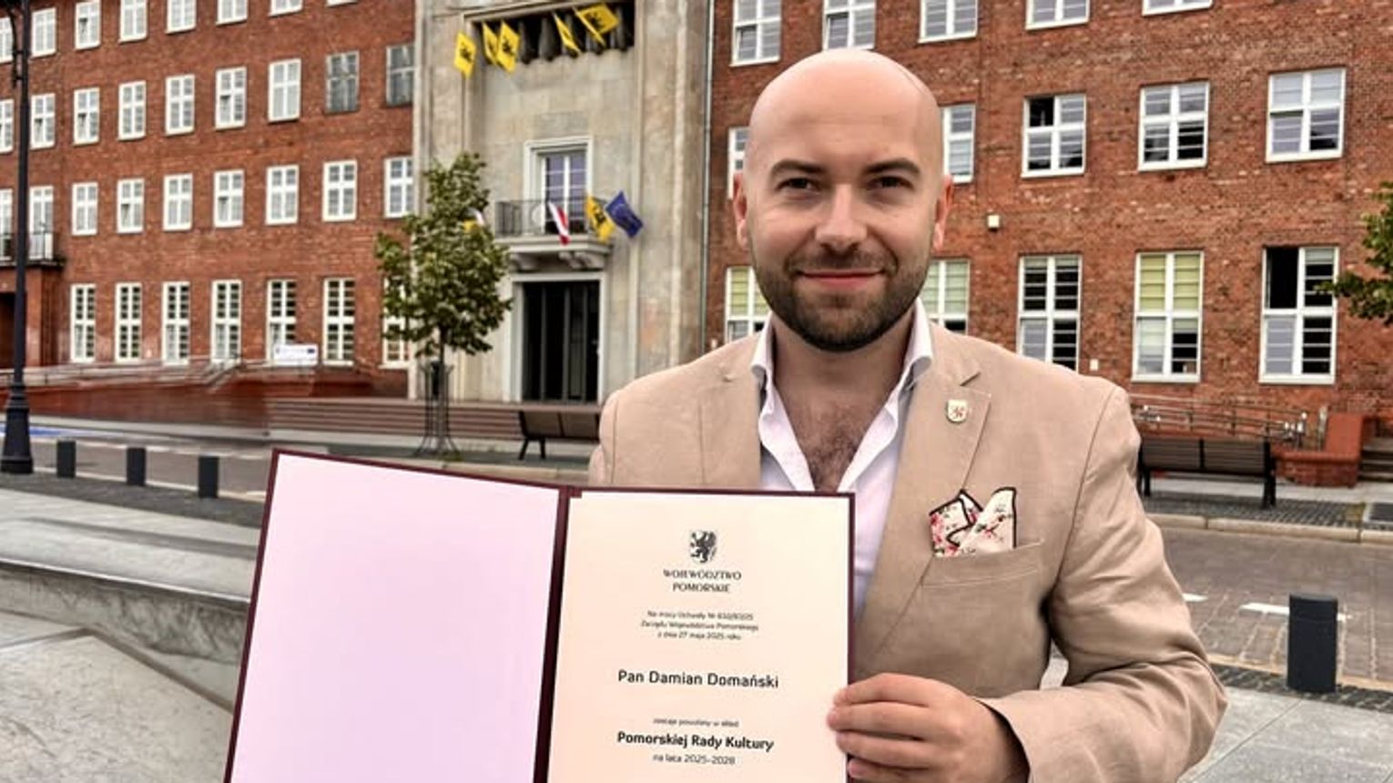 Damian Domański w Pomorskiej Radzie Kultury. Dyrektor tczewskiej ...