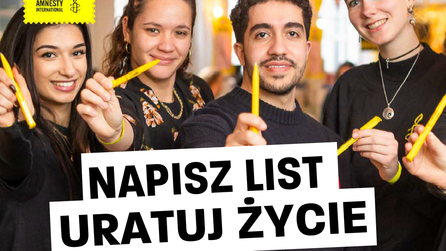 Maraton Pisania Listów Amnesty International 2025
