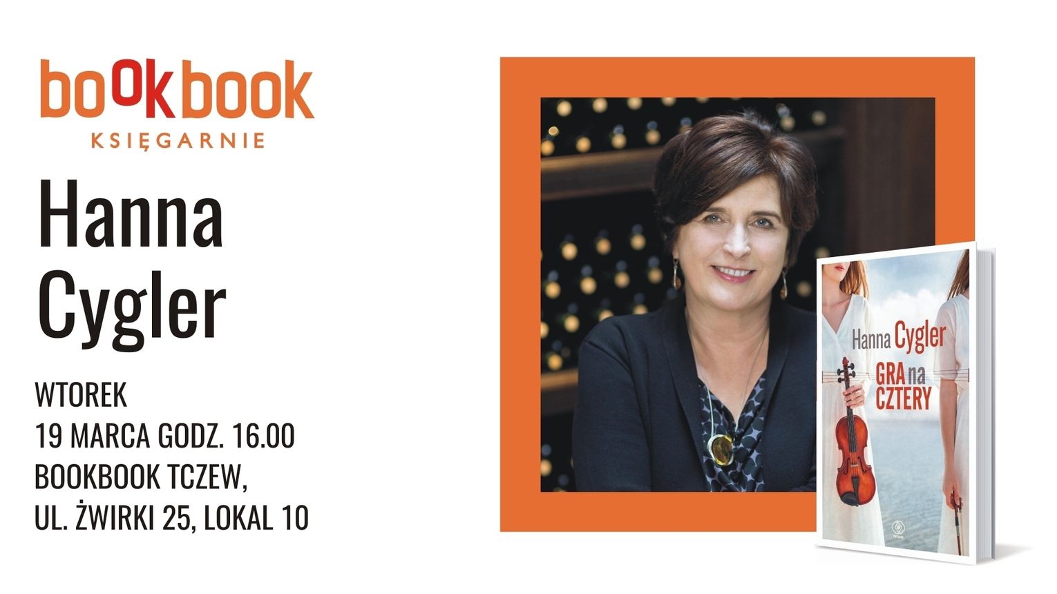 Spotkanie autorskie: Hanna Cygler