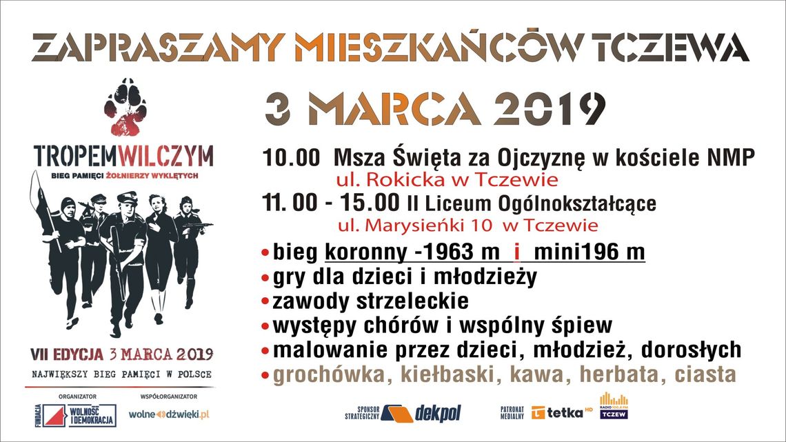 Tropem Wilczym bieg pamięci